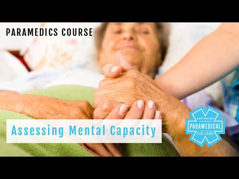 Assessing Mental Capacity - Australian Paramedical College