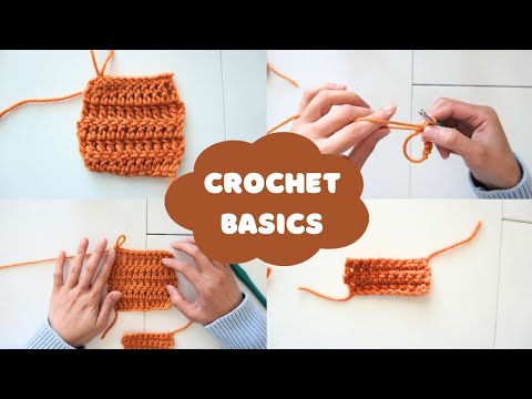 Crochet 101: Basic Crochet Stitches | Magic Circle tutorial