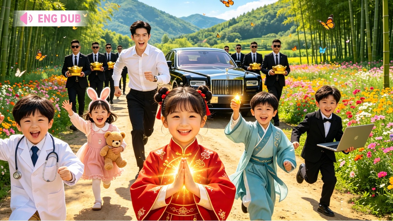 【ENG DUB】The Lucky Baby's Revenge: Predicting Gold Prices & Finding My Secret CEO Father!