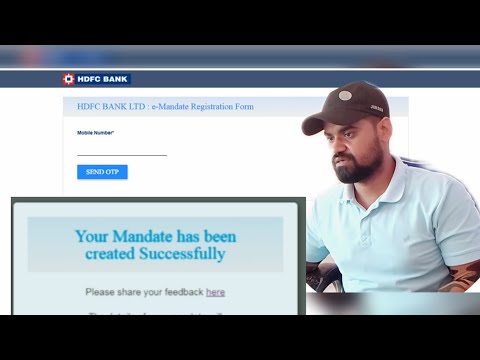 Online e-mandate Has Successfully редредHDFC BANK редред#information#loan
