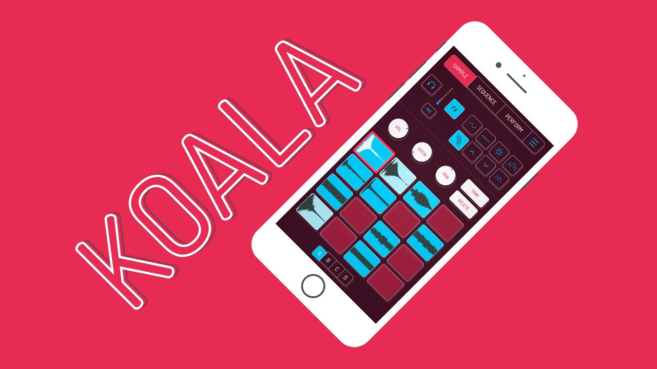 Koala Sampler - the ultimate pocket sampler for iOS and Android