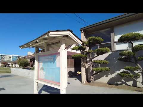 4K Virtual Walking Tour - Walking Around Japan Town, San Jose, California