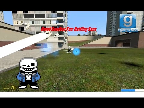 Steam Community :: Video :: GMod Sandbox Fighting with Sans, Flying ...