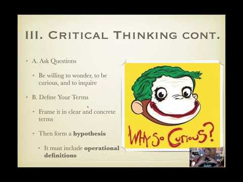 Chapter 1.3 Critical and Scientific Thinking in Psychology