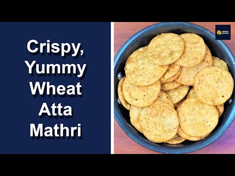 Wheat Atta Mathri | Crispy Yummy Wheat Atta Mathri |#Manipal Kitchen ...