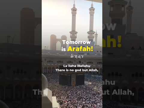 On the day of Arafah Read this dua atlest 100 times inshaAllah Allah wiil except our dua🤲