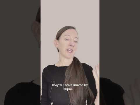 Can you use the future perfect tense?