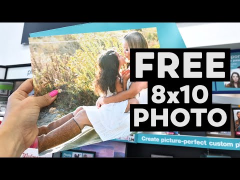 Free 8x10 Photo Print! TODAY Only!