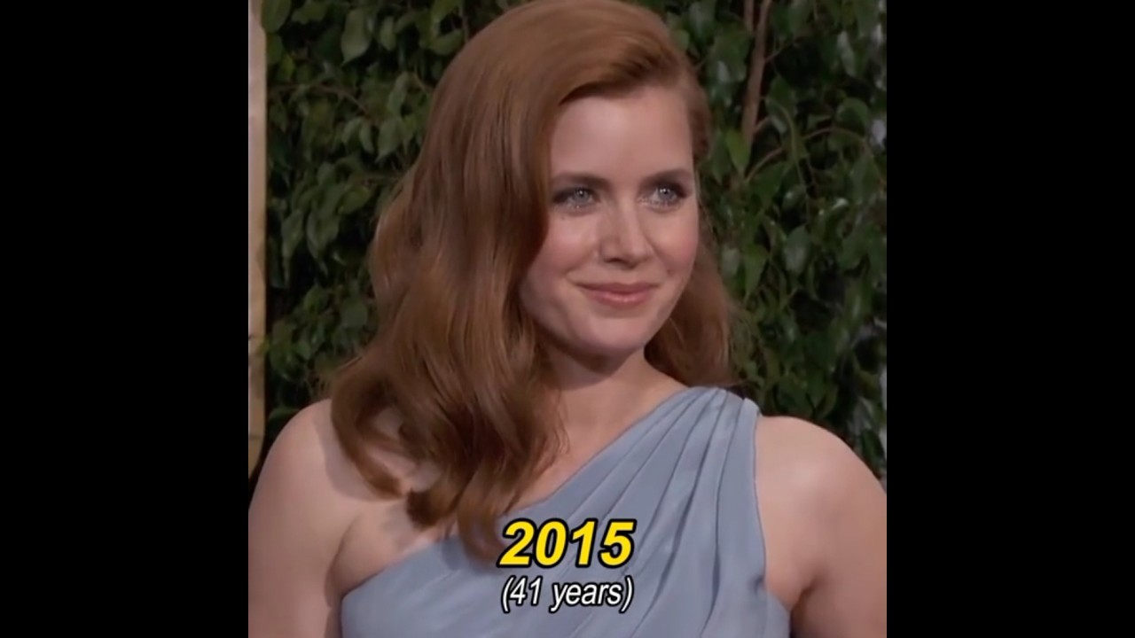 Evolution Amy Adams (1999-2025)