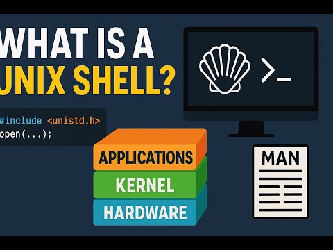 106. 🔍 What is a Unix Shell? Understand Shells, Kernels, and System Calls Like a Pro!