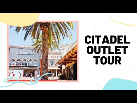Citadel Outlet Mall Tour 2020 | Los Angeles California Biggest Outlet Mall