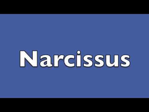 How to pronounce Narcissus
