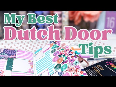 12 Tips to Elevate Your Dutch Door Spreads in Your Creative Journal