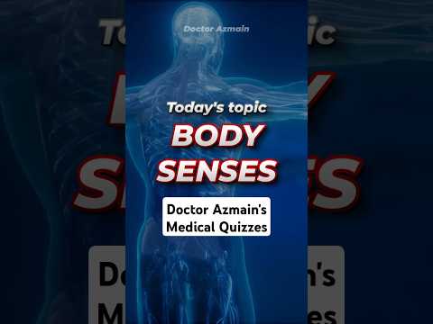 🧘‍♂️ Body Senses Quiz! 🤔 Only GENIUSES can get 3/5 🩺 #medicalquiz