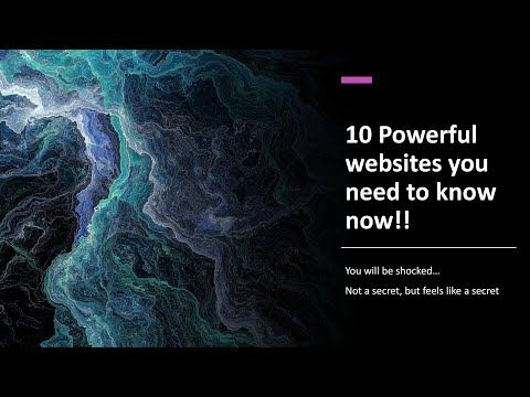 10 Powerful Websites You Should Know in 2023!