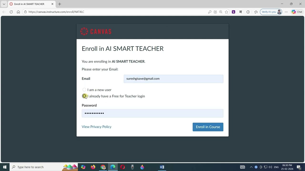 How to Log in for AI Smart Teacher
