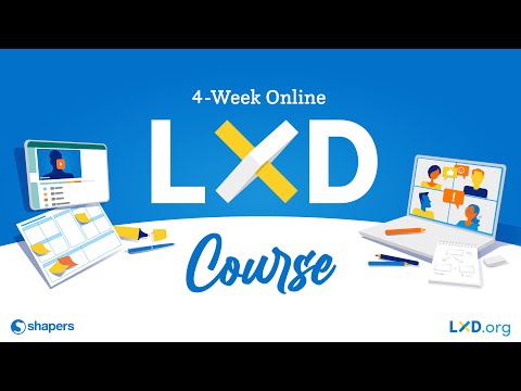 About the Four-Week Online Learning Experience Design Course