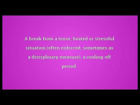 Time out Meaning