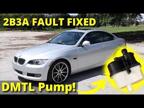 How To: Replace E90/E92 DMTL Pump (Fault Code 2B3A FIXED)