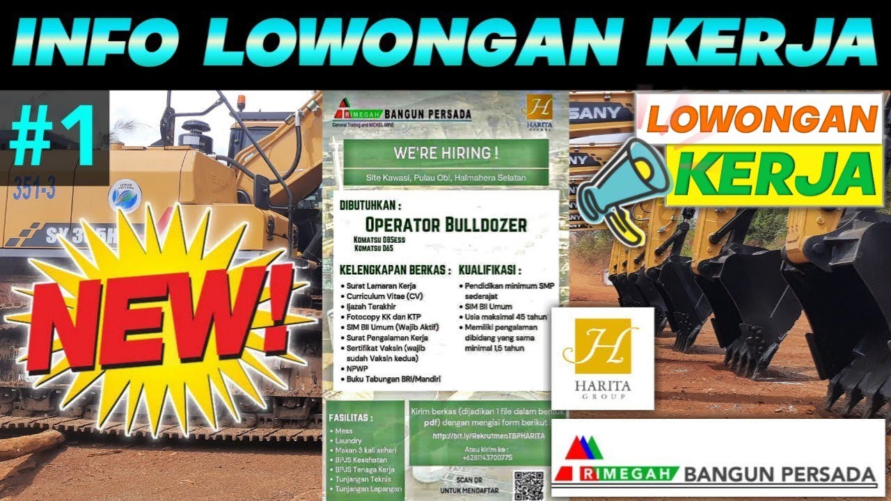 Lowongan Pekerjaan terbaru PT. TBP || PART 1