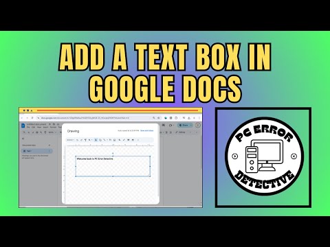 How to Add a Text Box in Google Docs