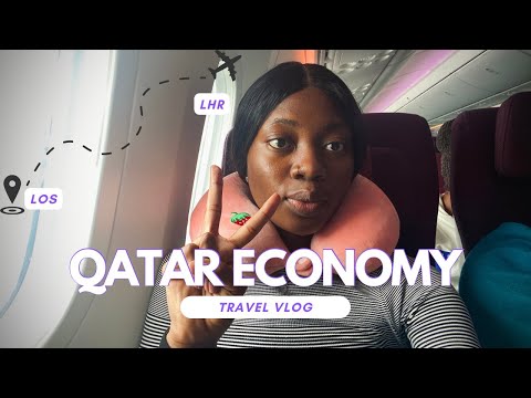 Qatar Airways ECONOMY Flight Review ✈️ Lagos to London (Layover in Doha)