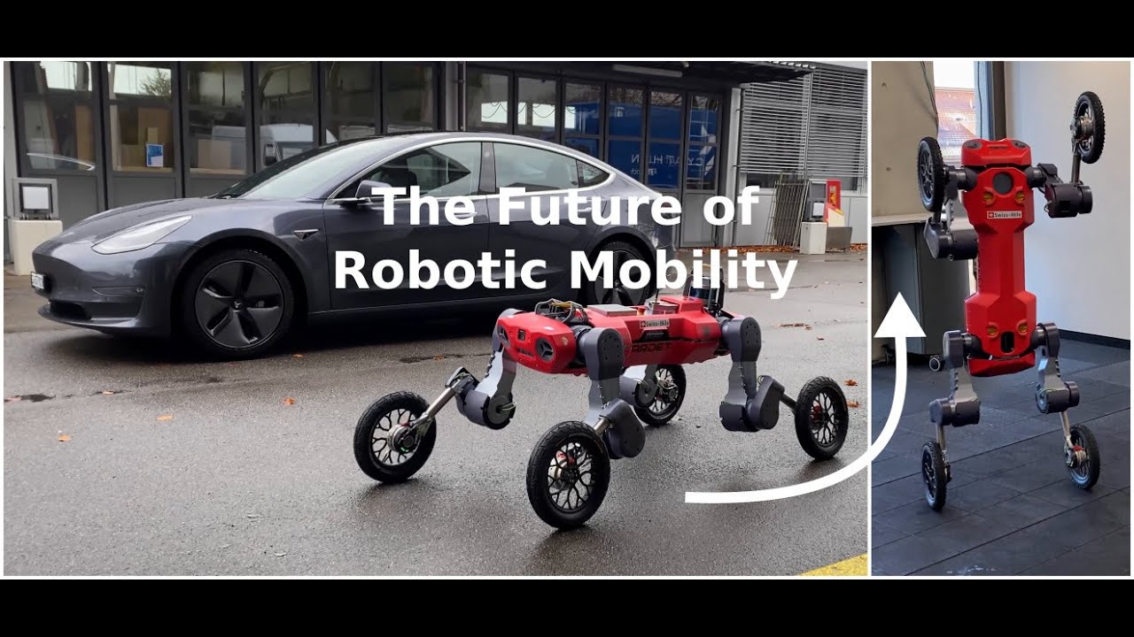 Swiss-Mile Robot Is a Car, Quadruped, and Humanoid Packed in a Four ...