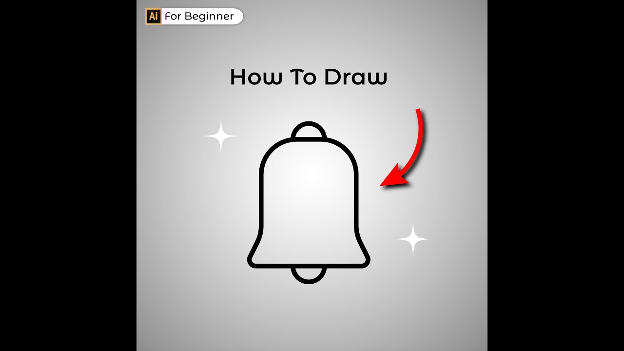 How to Make Icon in Adobe Illustrator - Bell Icon