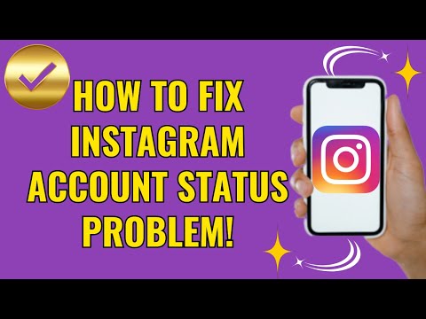 How to fix instagram account status problem (quick fix 2025)