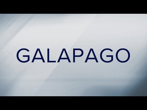 How do you pronounce Galapago?