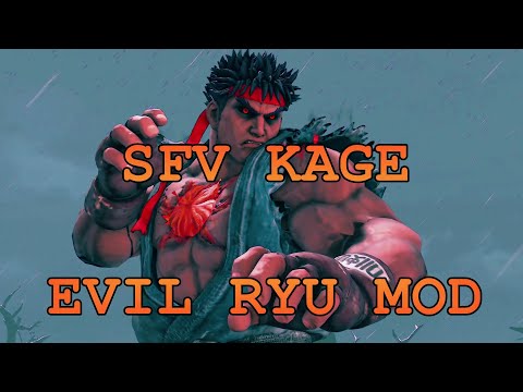 Street Fighter V Champion Edition Turning Kage Into Evil Ryu | JCR ...
