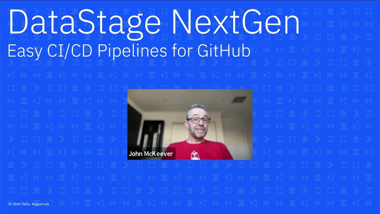 Easy CI/CD Pipelines for DataStage NextGen using GitHub Actions
