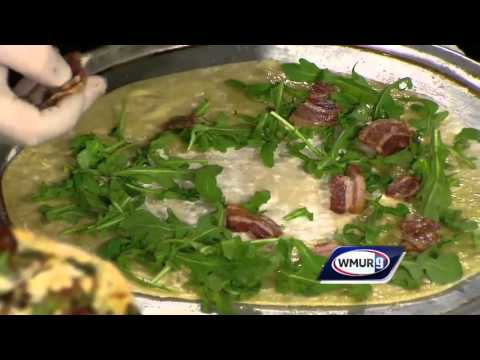 Pancetta pizza