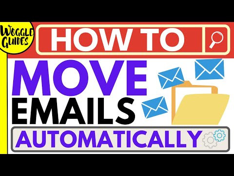 How to automatically move emails to folders in Gmail