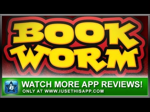 Bookworm iPhone App - Best iPhone App - App Reviews