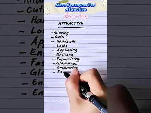 More Synonyms For Attractive #englishvocabulary #vocabulary #engineering #synonyms #shorts
