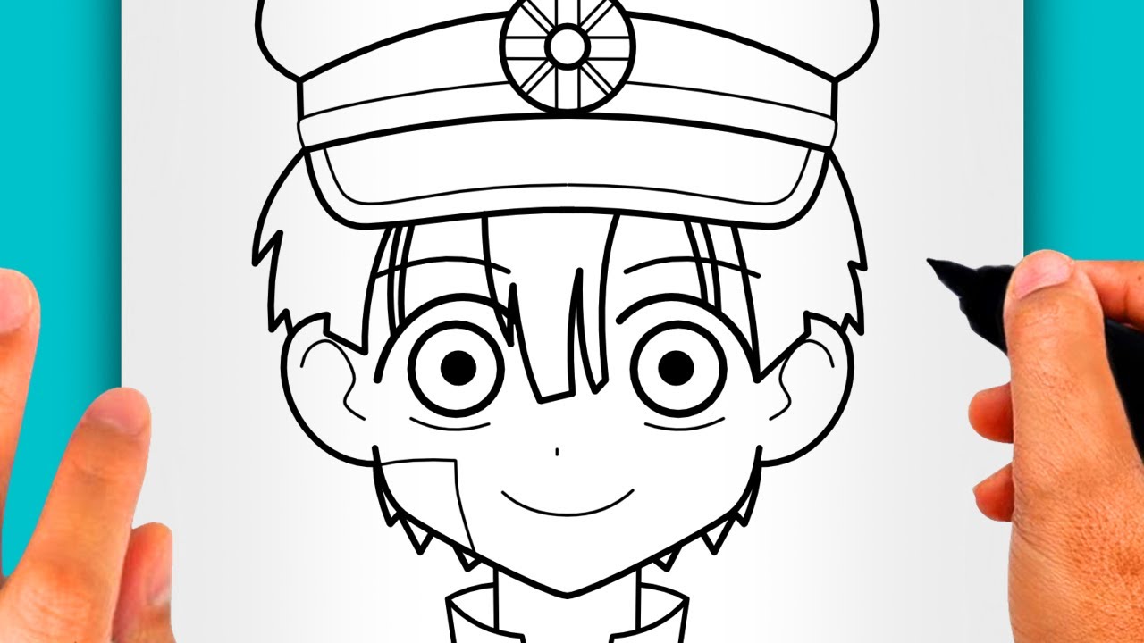 CÓMO DIBUJAR A HANAKO | DIBUJO DE HANAKO (FÁCIL)