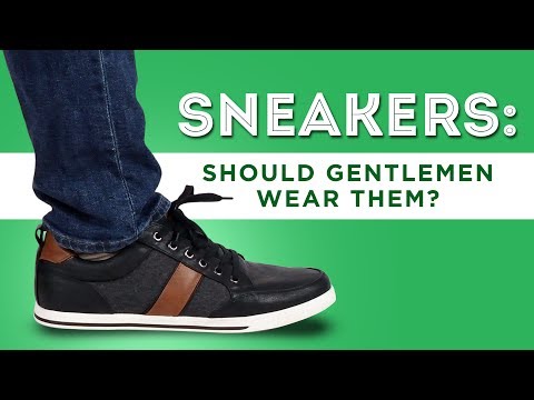 Should Gentlemen Wear Sneakers? - Trainers & Sport Shoes in Classic Menswear