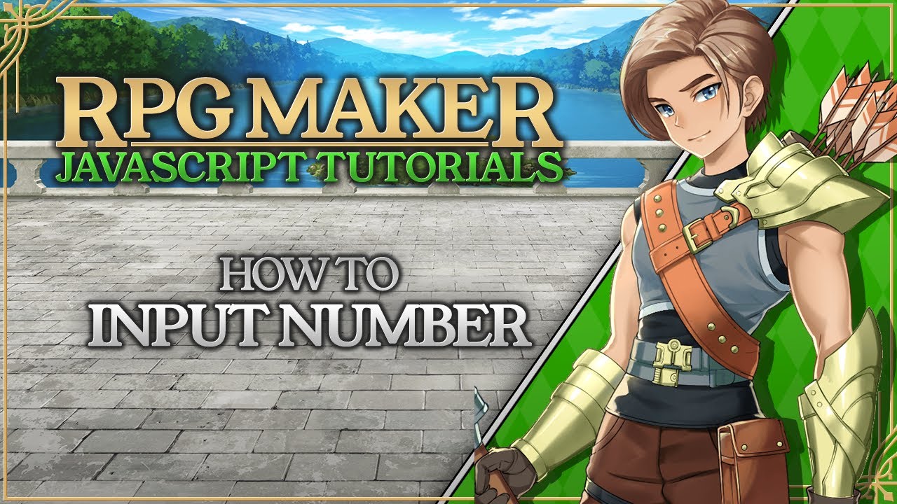 Input Number with JAVASCRIPT | RPG Maker MV & MZ Tutorial #rpgmaker #javascript #gamedev