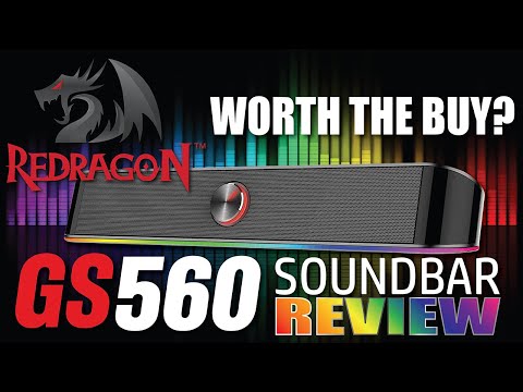 REDRAGON GS560 ADIEMUS SOUNDBAR REVIEW: IS IT WORTH BUYING???
