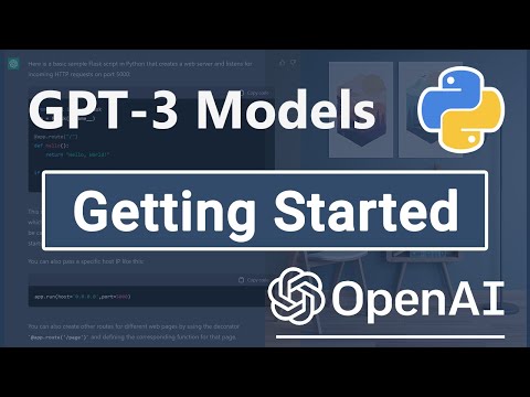 Getting Started With OpenAI GPT (GPT 3 Model) API In Python | Tutorial For Beginners
