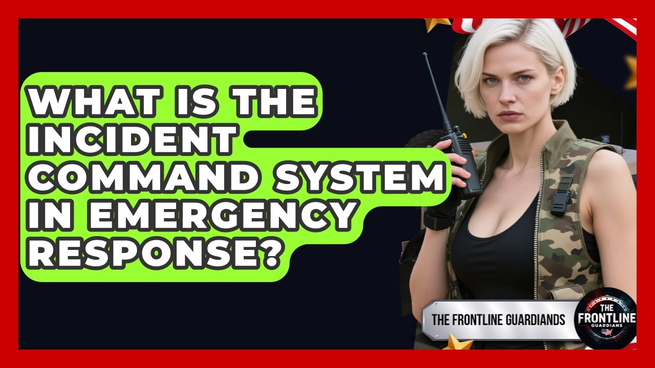 What Is the Incident Command System in Emergency Response? - The Frontline Guardians