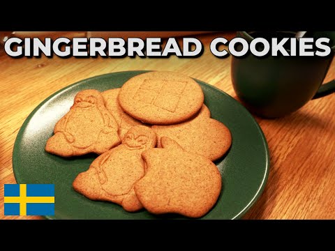 Pepparkakor: A Swedish Gingerbread Cookie Recipe