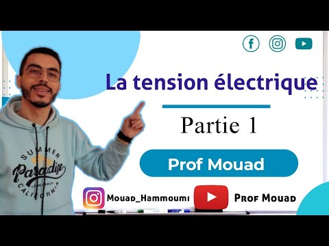 Tronc commun : La tension électrique __ Partie 1 🔥