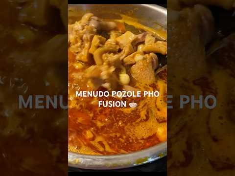 Have you ever had MENUDO, POZOLE, & PHO all in ONE bowl?! 🍜 #menudo #pozole #pho