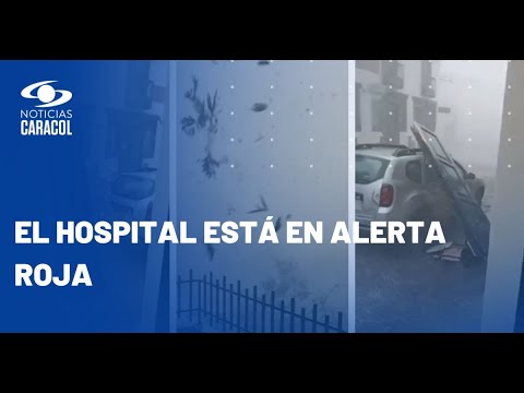 “Los techos parecían papel”: impresionantes imágenes de vendaval en Charalá, Santander