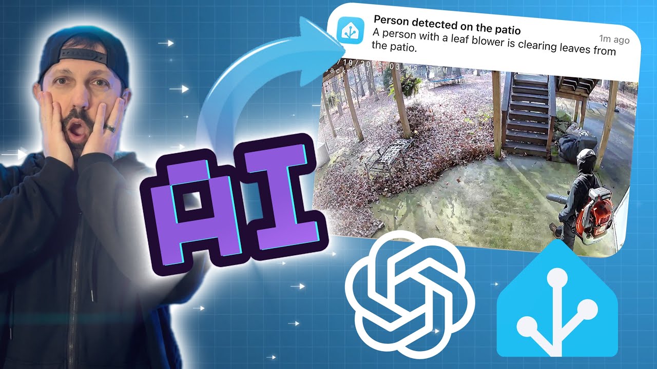 Easy AI camera notifications! OpenAI + Home Assistant