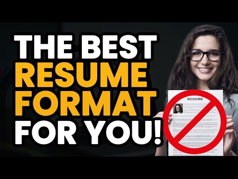 WHAT RESUME FORMAT IS RIGHT FOR YOU? FIND OUT WITH SAMPLES