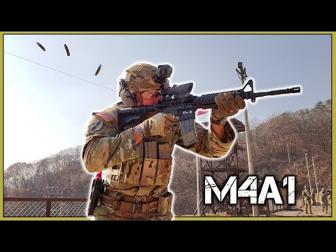 New US Army M4 Qualification and Full Auto Firing ;)