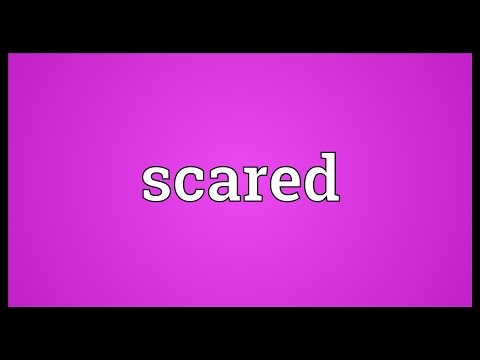 Scared Meaning